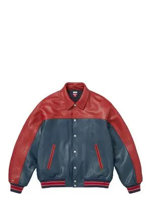 Supreme X A.presse Leather Jacket - Multicolor