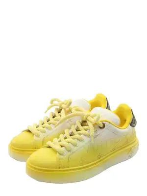 LOUIS VUITTON Time Out Monogram Sneakers - Yellow