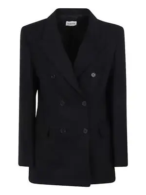 P.a.r.o.s.h Double-breasted Peak-lapel Jacket - Blue