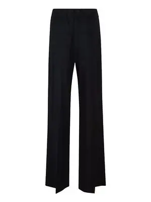VERONICA BEARD Marbeau Pleated Wide-leg Trousers