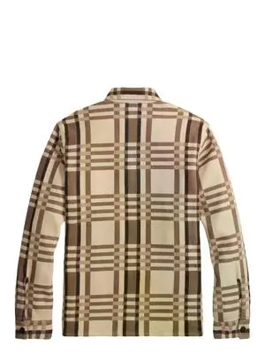 Ralph Lauren Plaid Cotton Shirt - Neutrals