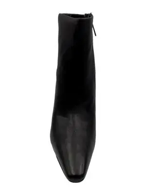 Sam Edelman Saige Leather Ankle Boots - Black