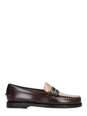 SEBAGO Two-tone Penny Loafers Brown