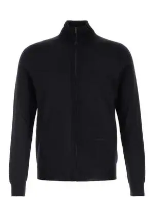 FENDI Zip-up Wool Cardigan