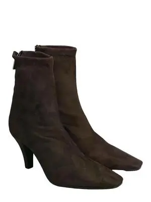 BIANCADI Pointed-toe Ankle Boots - Brown
