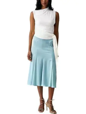 BARDOT Ruched Tie-waist Top