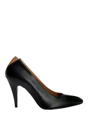 JIL SANDER Pointed-toe V-shaped Back Pumps - Black
