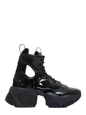 Comme Des Garçons X Noir Kei Ninomiya Fury Cut-out Chunky Sneakers - Black