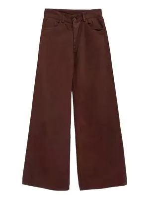 BASERANGE Tajo Wide-leg Trousers - Brown