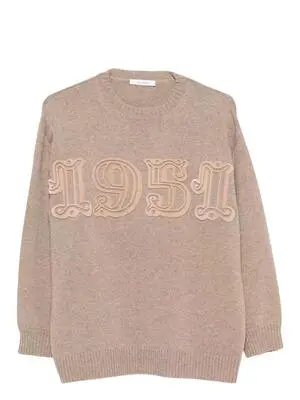 MAX MARA Appliqué-patch Sweater