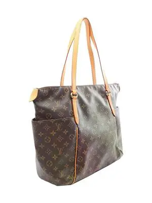 LOUIS VUITTON 2009 Monogram Totally Gm Tote Bag Brown