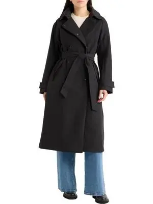 Helly Hansen Avenue Insulated Trench Coat - Black
