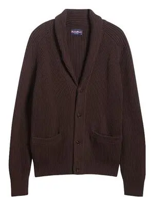 ROWING BLAZERS Cotton Fisherman Shawl Cardigan