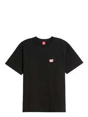 ICECREAM Jasmine Cotton Graphic T-shirt - Black