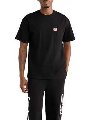 ICECREAM Jasmine Cotton Graphic T-shirt - Black