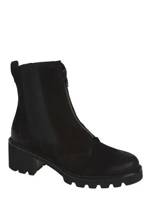 Paul Green Felicity Chelsea Boot - Black Suede