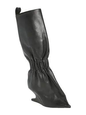 Rick Owens Cantitaquito Leather Boot - Black