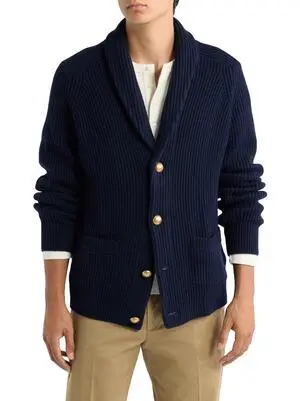 ROWING BLAZERS Fisherman Shawl Collar Cardigan
