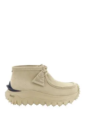 Moncler Trailgrip Wallabee Gtx X Clarks Originals Suede Boots - Beige