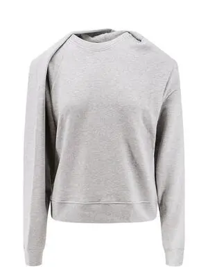 Dries Van Noten Cotton Sweatshirt - Grey