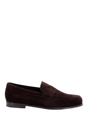 DOUCAL'S Suede Loafers - Brown
