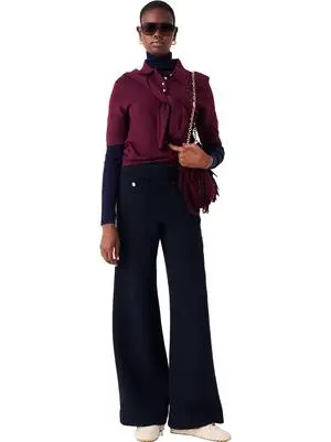 MAJE Tweed Trousers