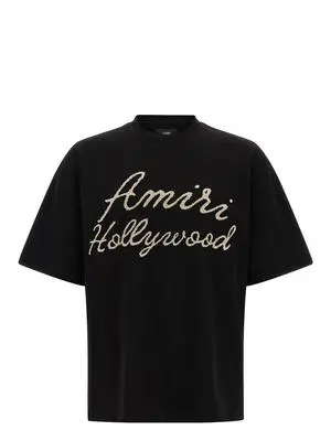 Amiri Hollywood' T-shirt - Black