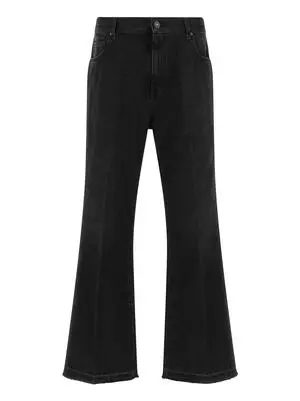 Amiri Flared Leg Jeans - Black
