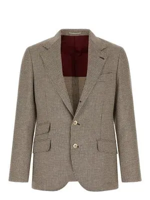 Brunello Cucinelli Cavallo' Blazer - Gray