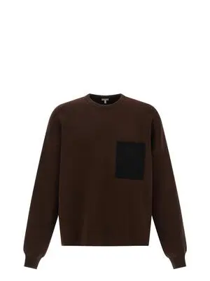 Loewe 3d 'anagram' Sweatshirt - Brown