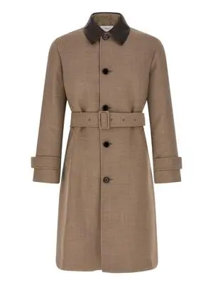 LARDINI 'le Origini' Trench Coat Beige