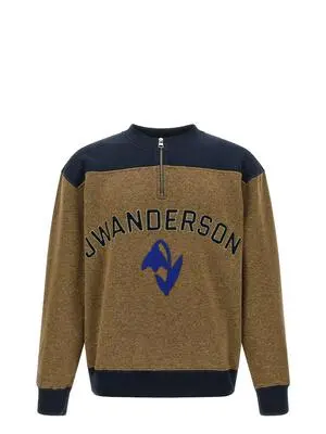 J.W.ANDERSON J. W.anderson Half-zip Sweatshirt Multi