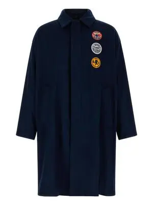 SONG FOR THE MUTE Coach' Coat - Blue