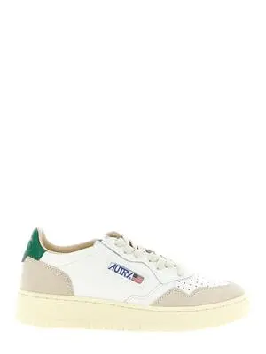 AUTRY Medalist Low Leather And Suede Sneakers Multi