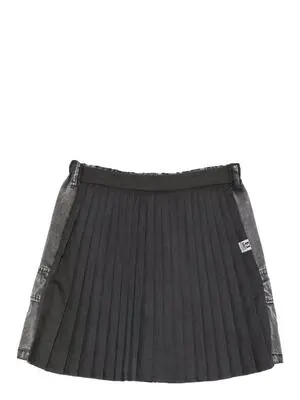 Mihara Yasuhiro Combined Skirt Cargo Shorts - Grey