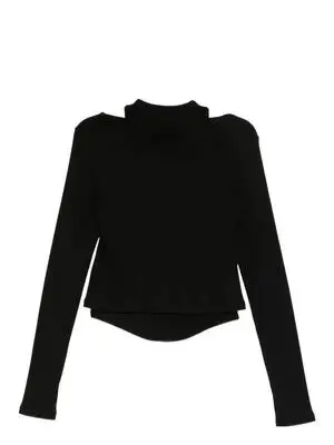 LIMI FEU Rib Layered Cardigan