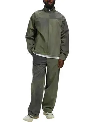 ARTE ANTWERP Gradient-effect Panelled Jacket - Green