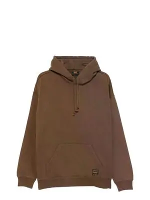 LEVI'S Workwear Logo-patch Hoodie - Brown
