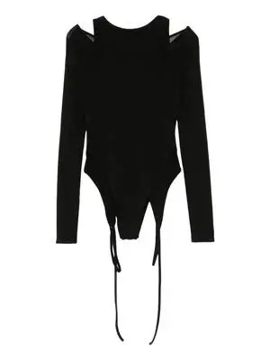 LIMI FEU Tulle Layered Bodysuit