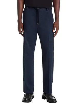 Hugo Boss Teagan Modern Fit Drawstring Pants Dark Blue