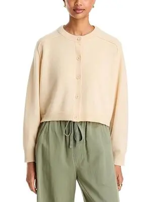 MAJESTIC FILATURES Cashmere Crewneck Cardigan