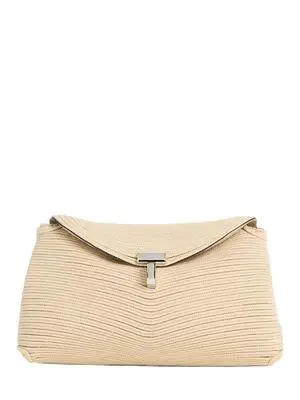 TOTEME Mini T-lock Rope Clutch - Pearl