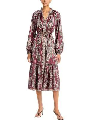 Elie Tahari The Sienna Printed Dress - Folklore Print