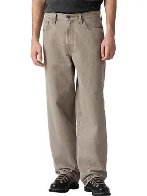 LEVI'S 578 Cotton Baggy Straight Fit 32 Jeans In Grounding Grounding
