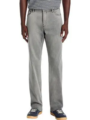 PAIGE Normandie Gaines Cotton Blend Straight Fit Jeans