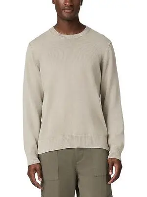 Paige Wildomar Cotton Crewneck Sweater - Light Carbon