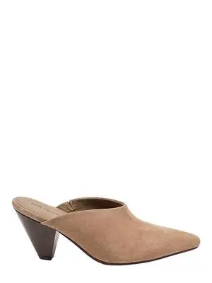 Free People Stellar Leather Mules Faded Sadd
