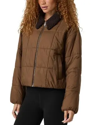 Vuori Canyon Insulated Roam Quilted Coat - Bourbon