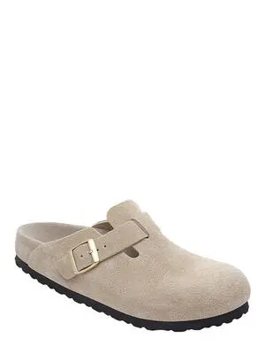 BIRKENSTOCK Boston Exquisite Clog Flats Taupe
