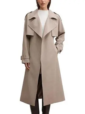 EVER NEW Maya Trench Coat - Neutral Set
